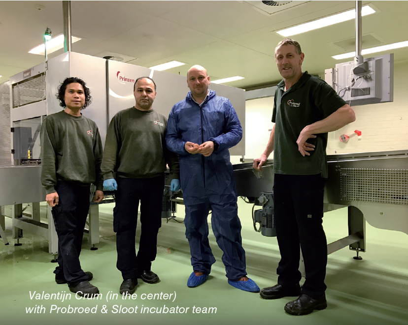 Visit to Prinzen, specialist in egg-handling systems for hatcheries