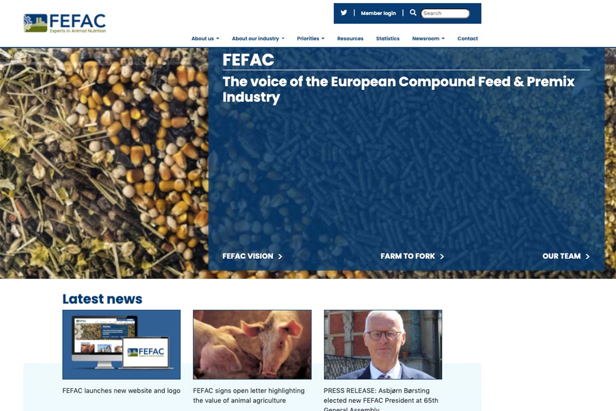 FEFAC launches new website and logo - Zootecnica | Poultry Magazine