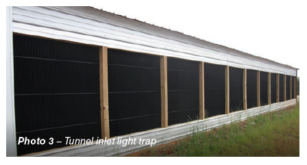 General overview and installation of light traps in broiler breeder ...