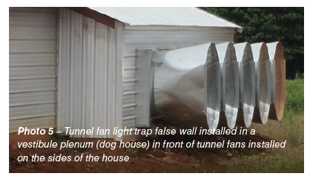 General overview and installation of light traps in broiler breeder ...