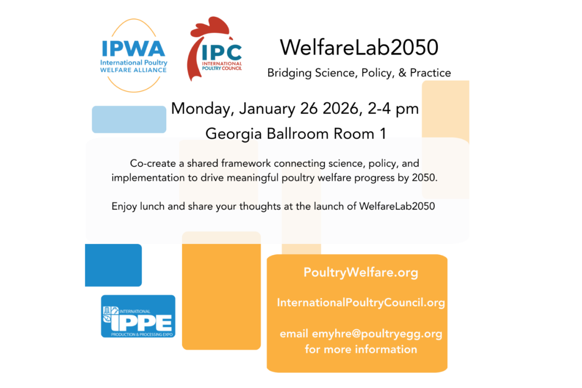IPWA Launches Welfarelab2050 at IPPE - Zootecnica | Poultry Magazine